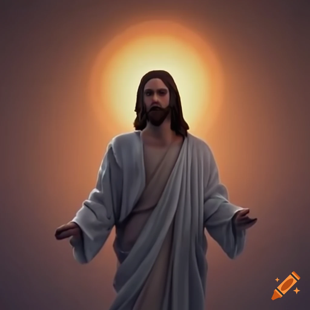 Religious depiction of jesus christ on Craiyon