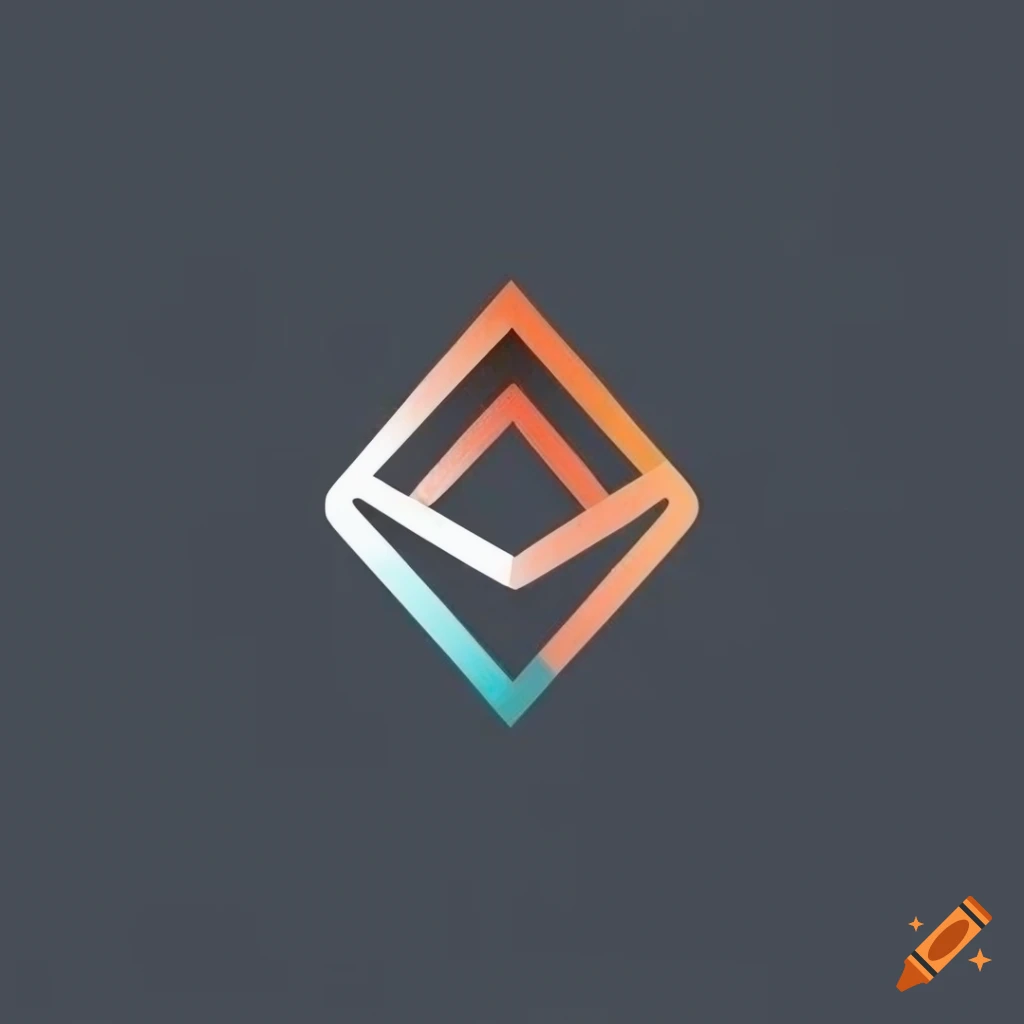 Minimalist geometric logo design on Craiyon