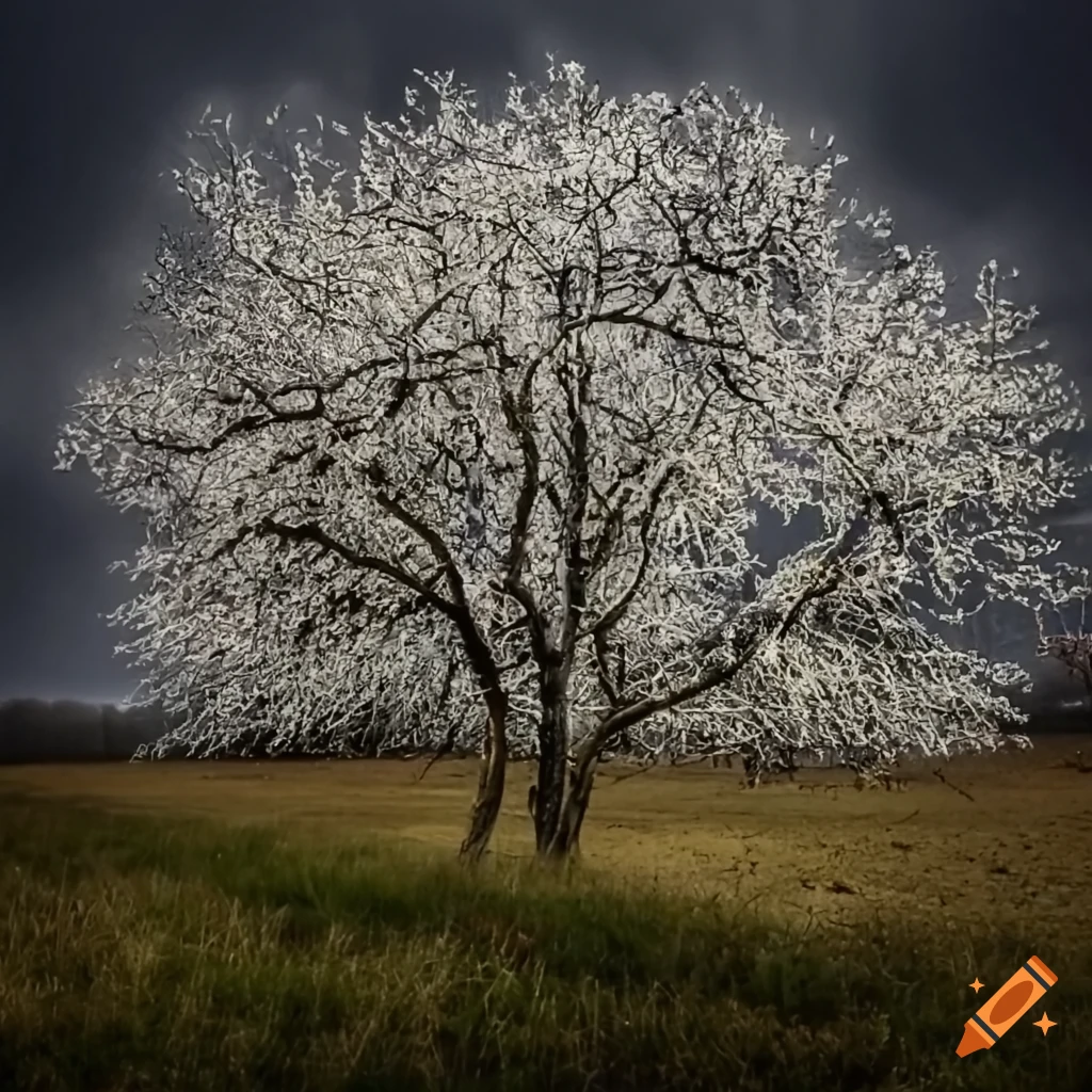 Blackthorn tree on Craiyon