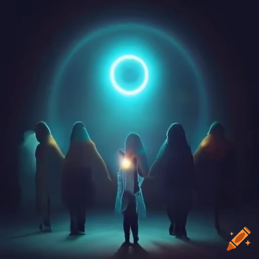 Superpowered individual levitating above ground with mind control ...