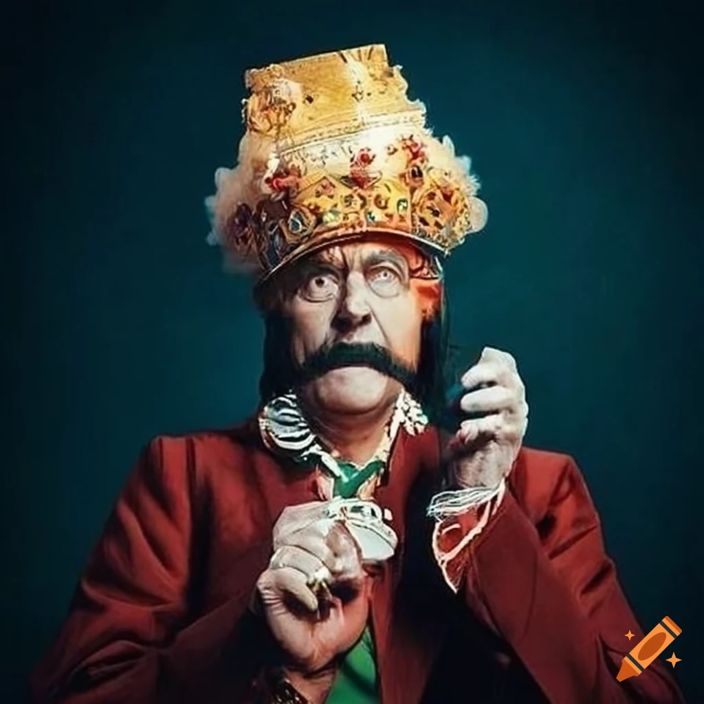 Surreal group photo with iconic figures and unique characters on Craiyon