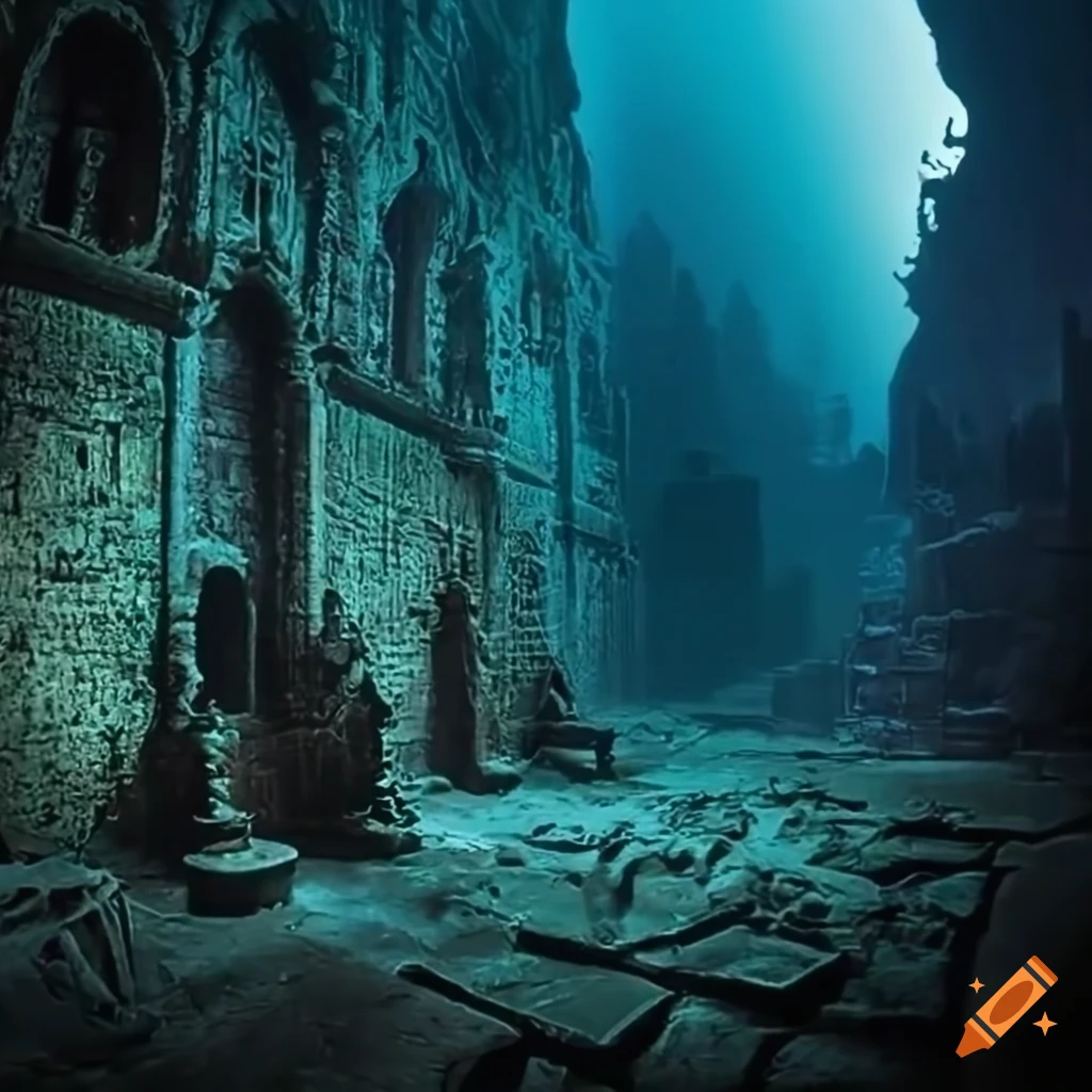 Deep and eerie undead dungeon on Craiyon