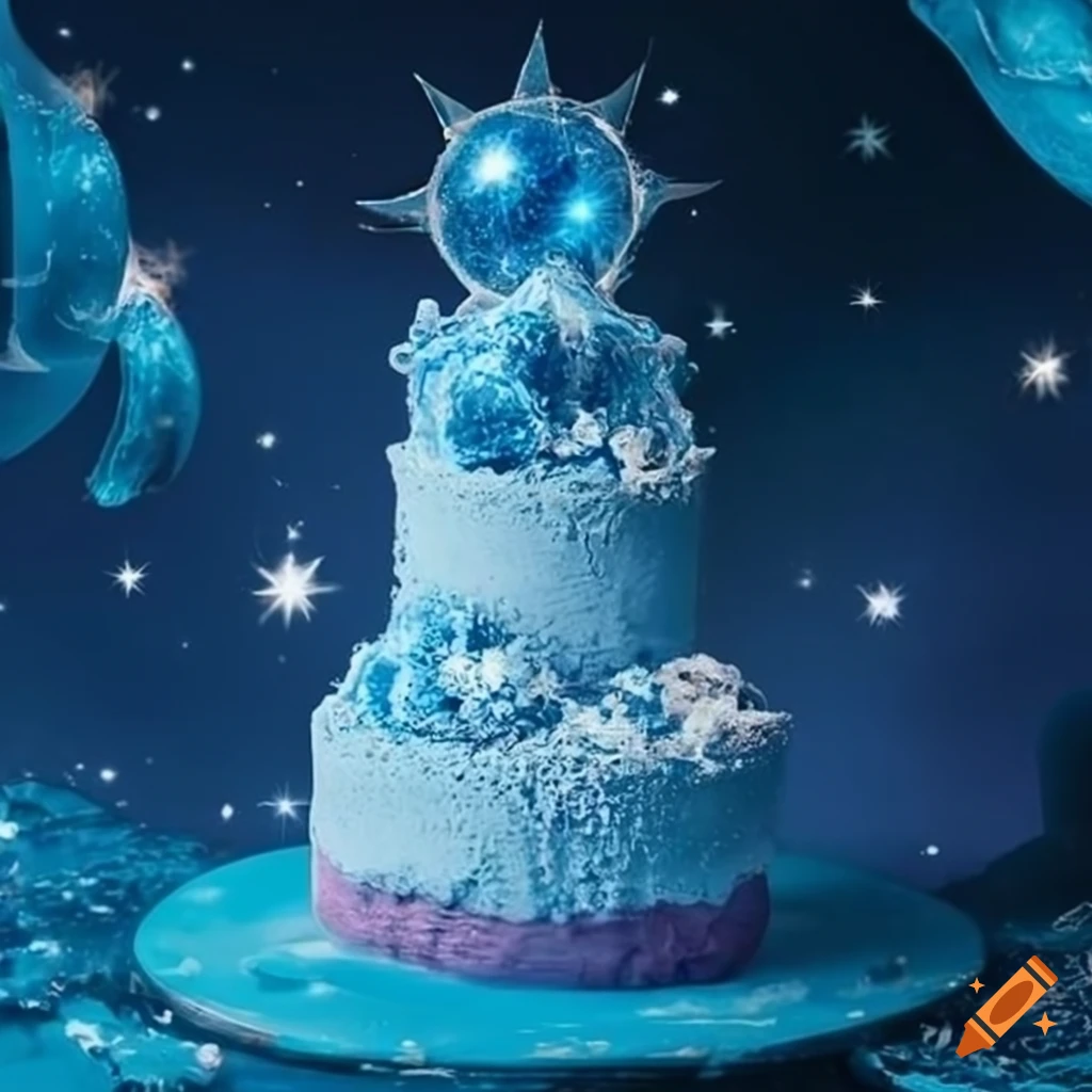 Ice celestial being on Craiyon