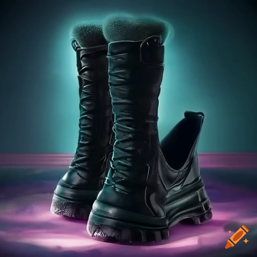 Gum boots for aliens on Craiyon