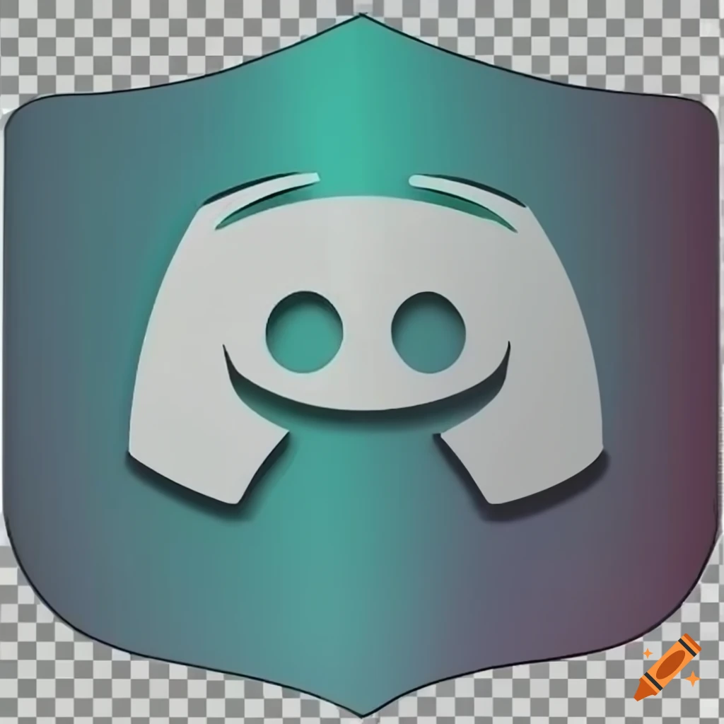 Discord security shield logo with transparency on Craiyon