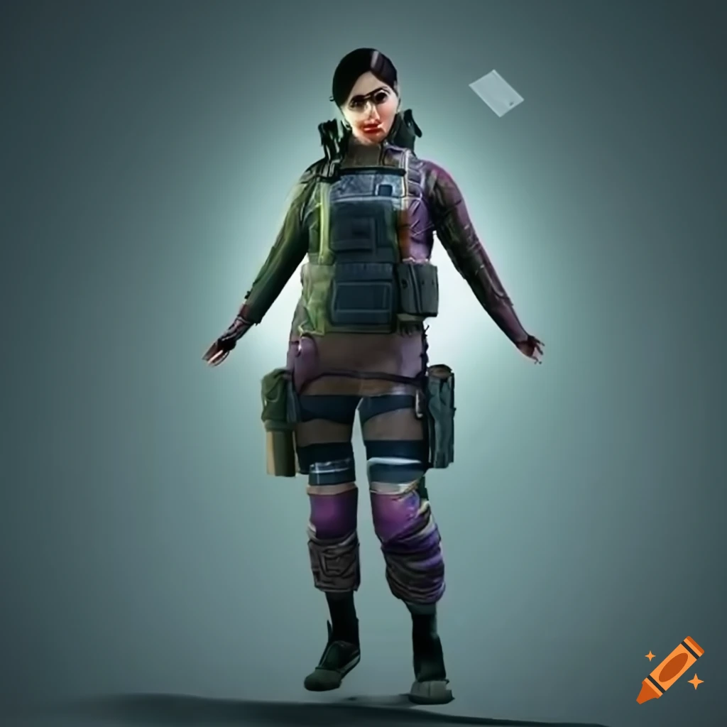Inspired by Rainbow Six Siege - Elite Operator: Female character in ...