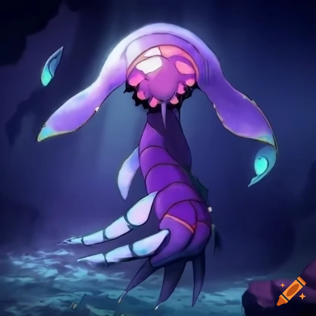 Megréssa - abyssal jellyfish pokémon on Craiyon