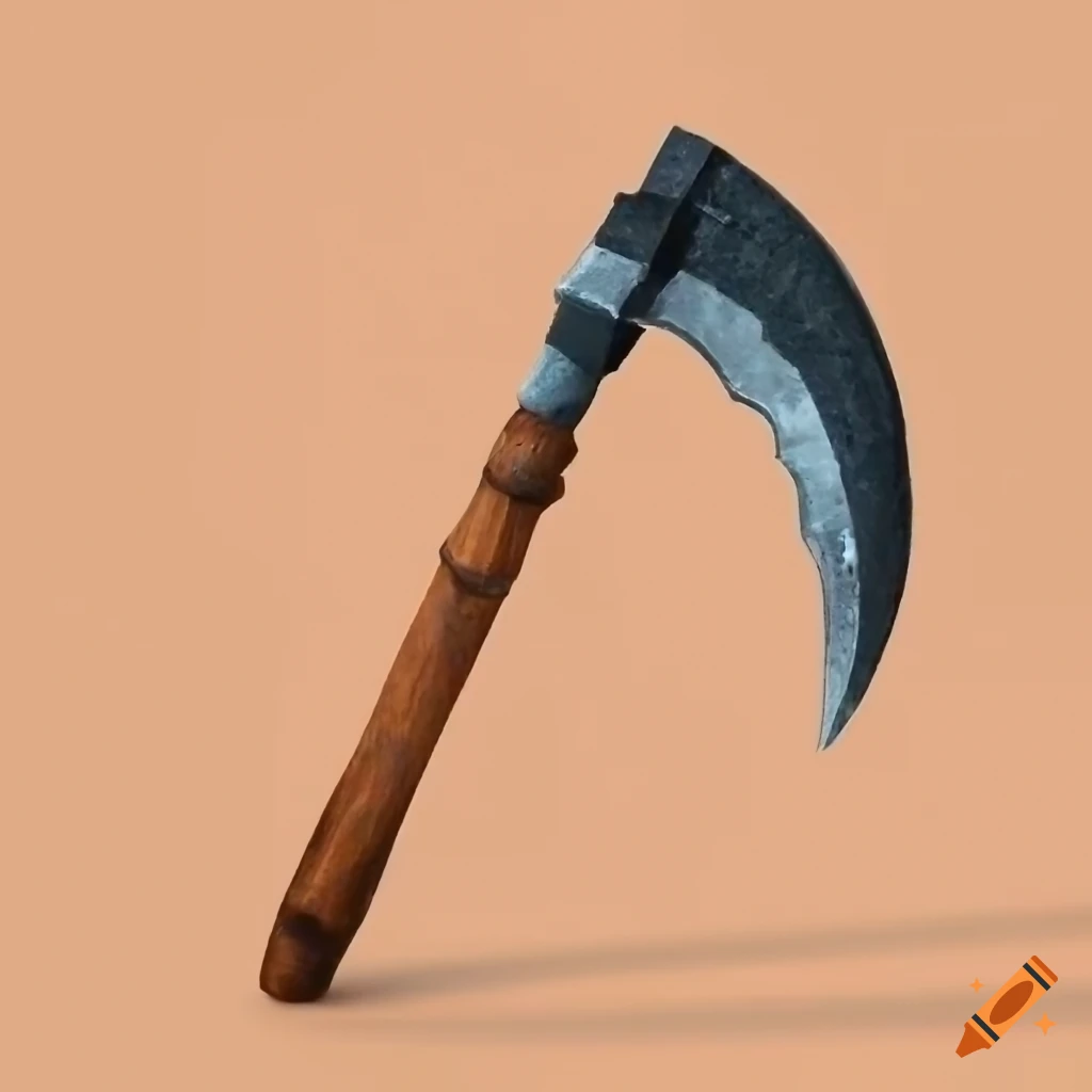 Authentic agricultural tools: scythe, sickle, and grain reaper on Craiyon