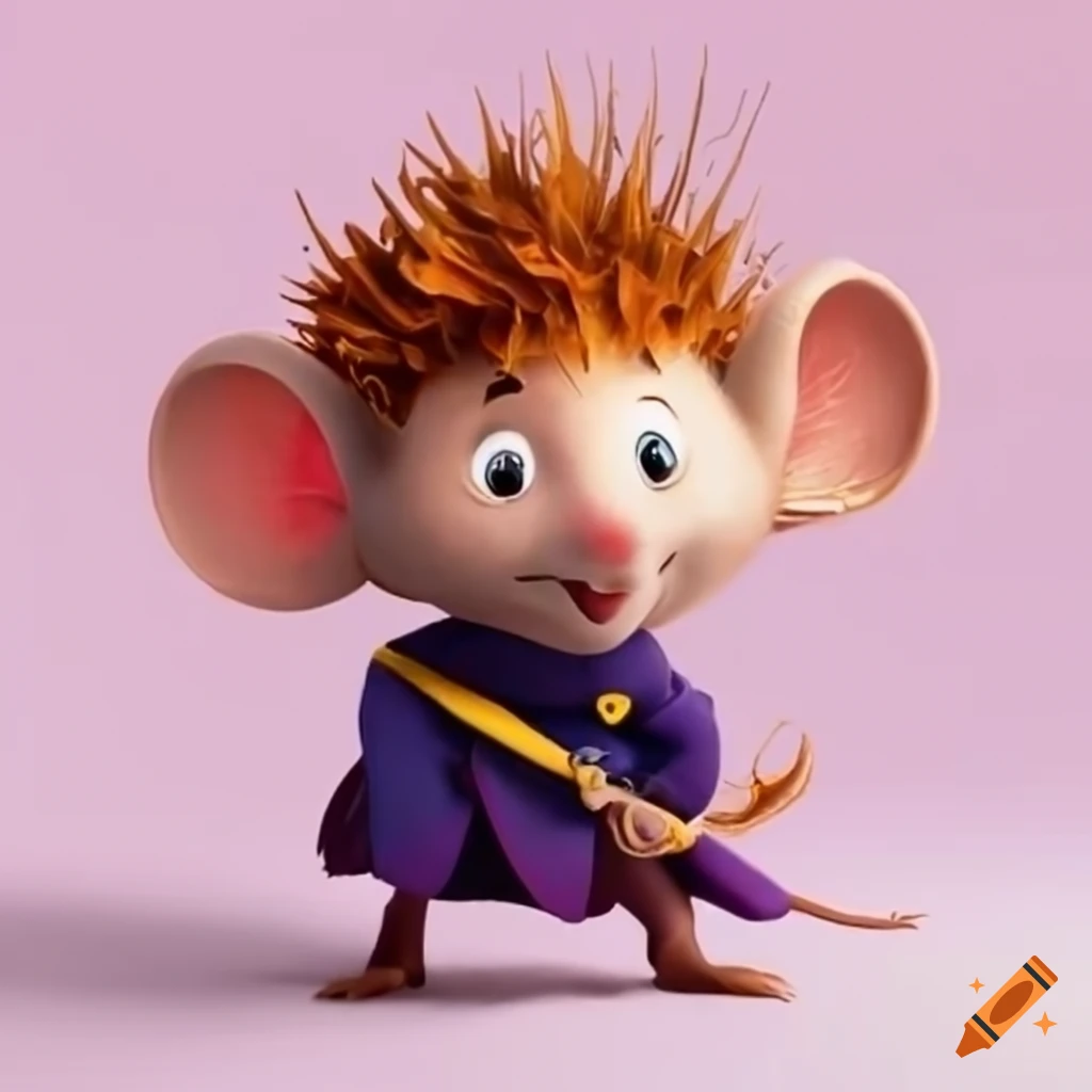 Brave little mouse on Craiyon