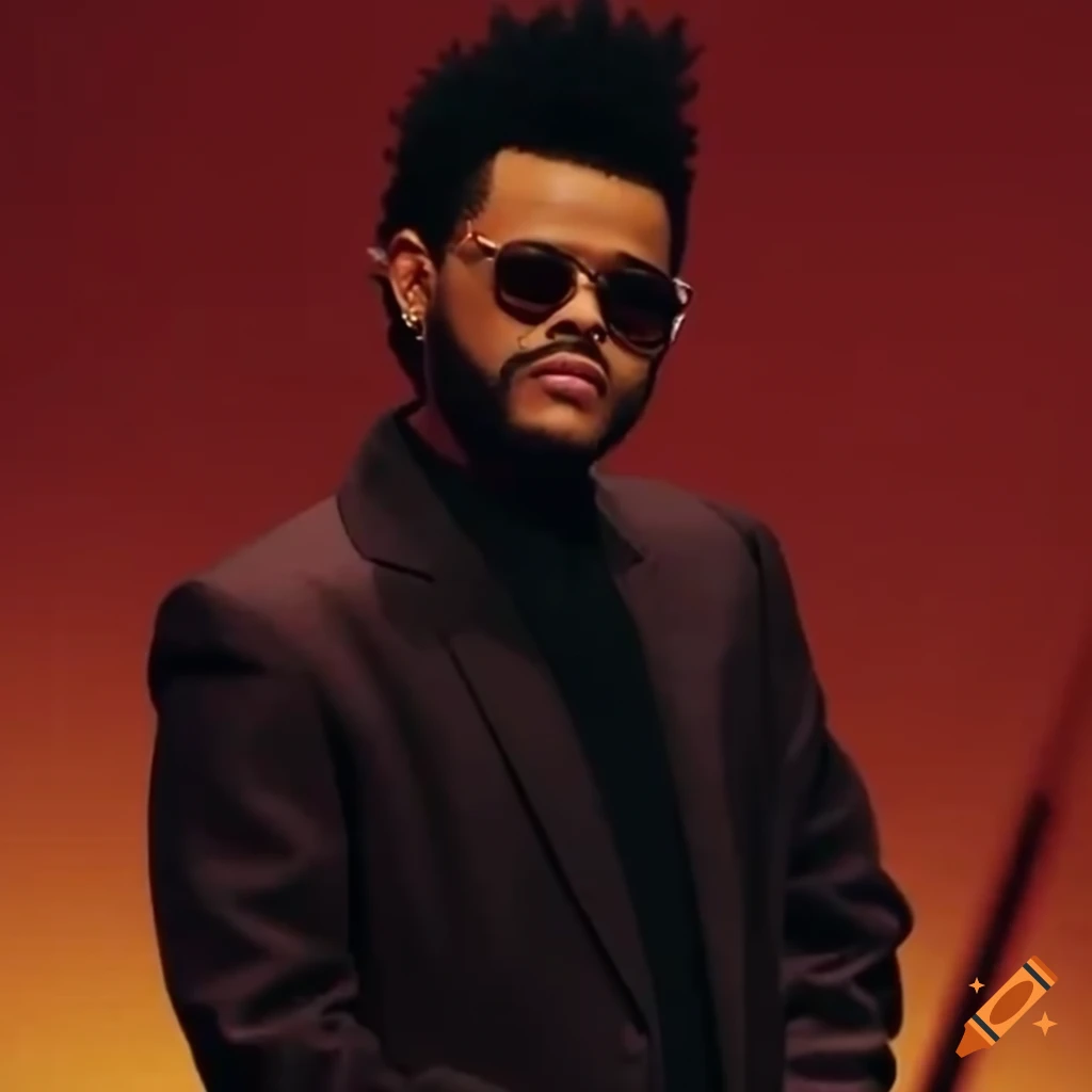 The Weeknd collaborating with Young Metro Boomin on Craiyon