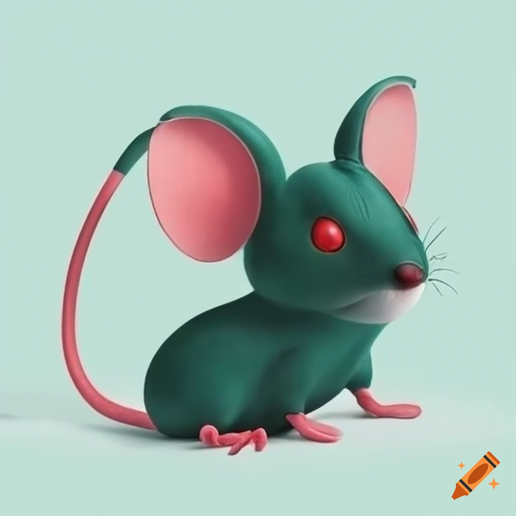 Basil mouse on Craiyon