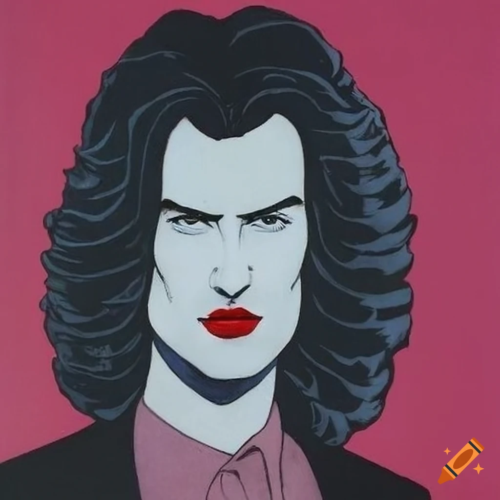 Portrait of Jesus Christ in a Johann Sebastian Bach wig by Patrick ...