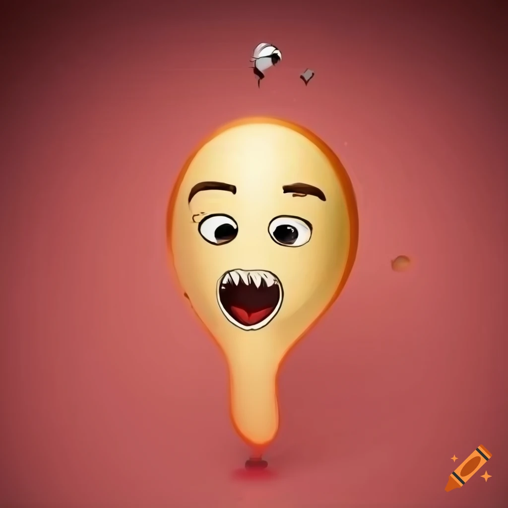 Comical illustration depicting comedy on Craiyon