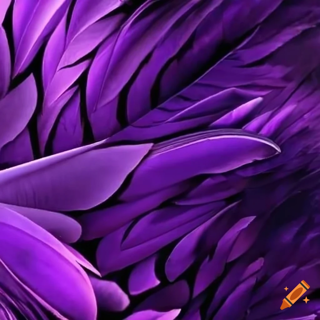 Purple hawk feathers background on Craiyon