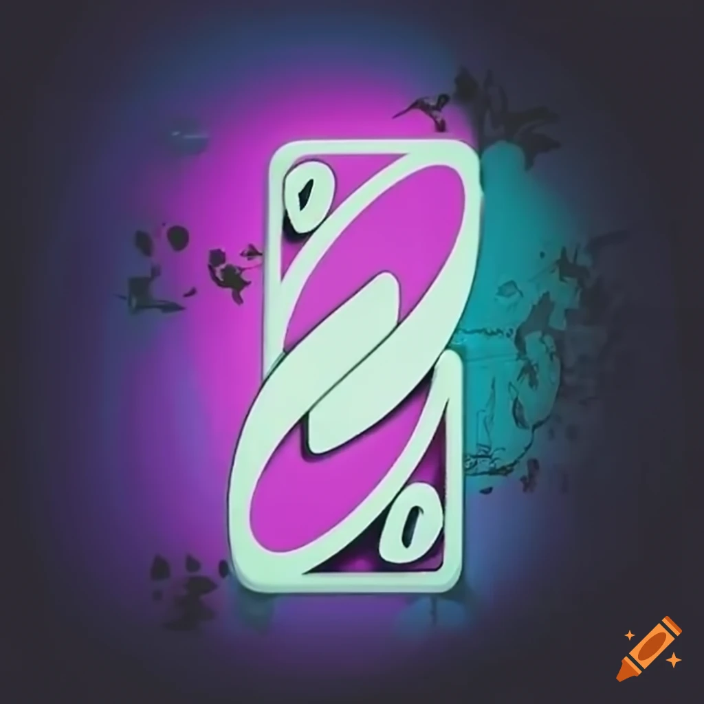 Uno reverse card with arrow symbol on Craiyon