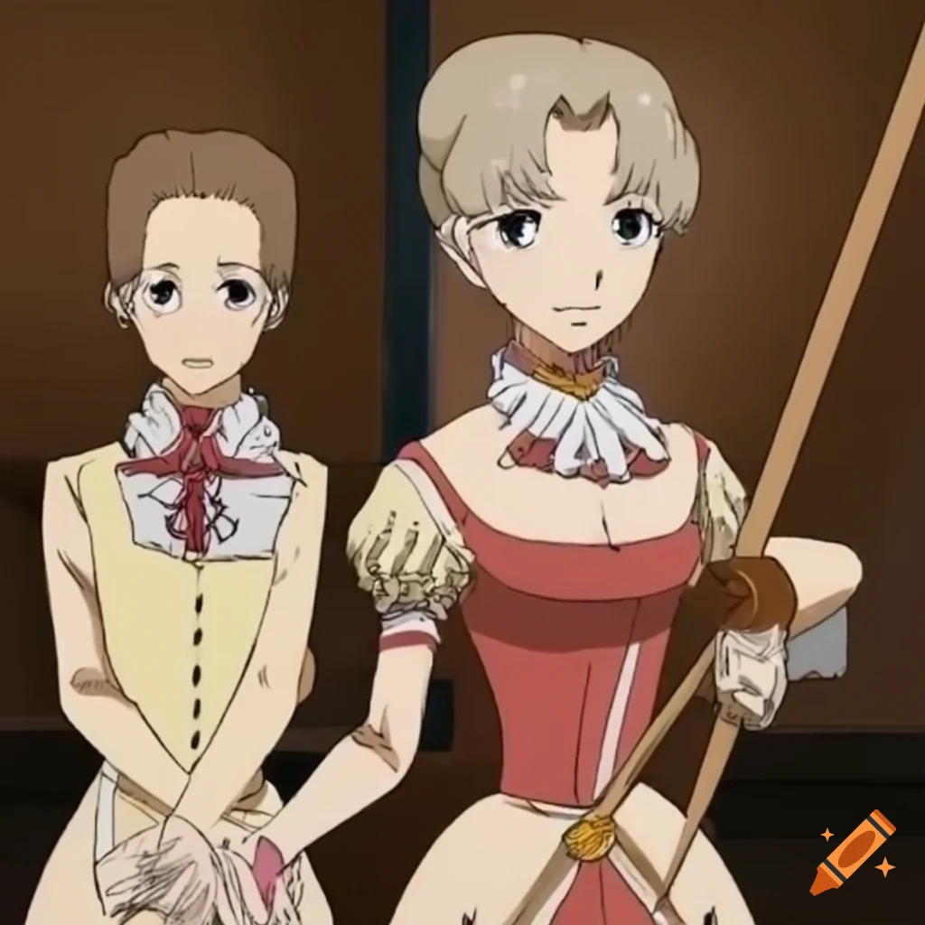 Anime colonial women on Craiyon