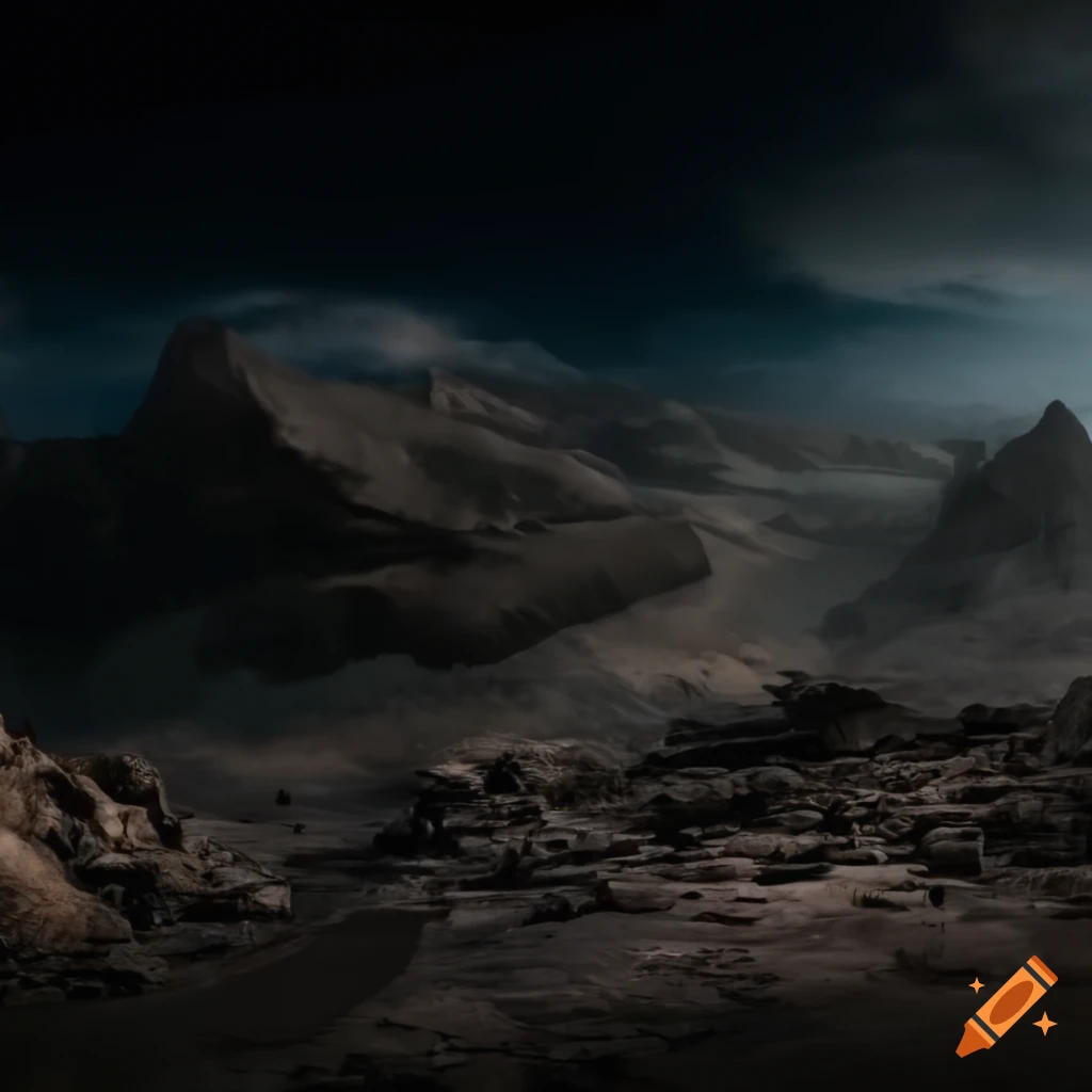 The forgotten land on Craiyon