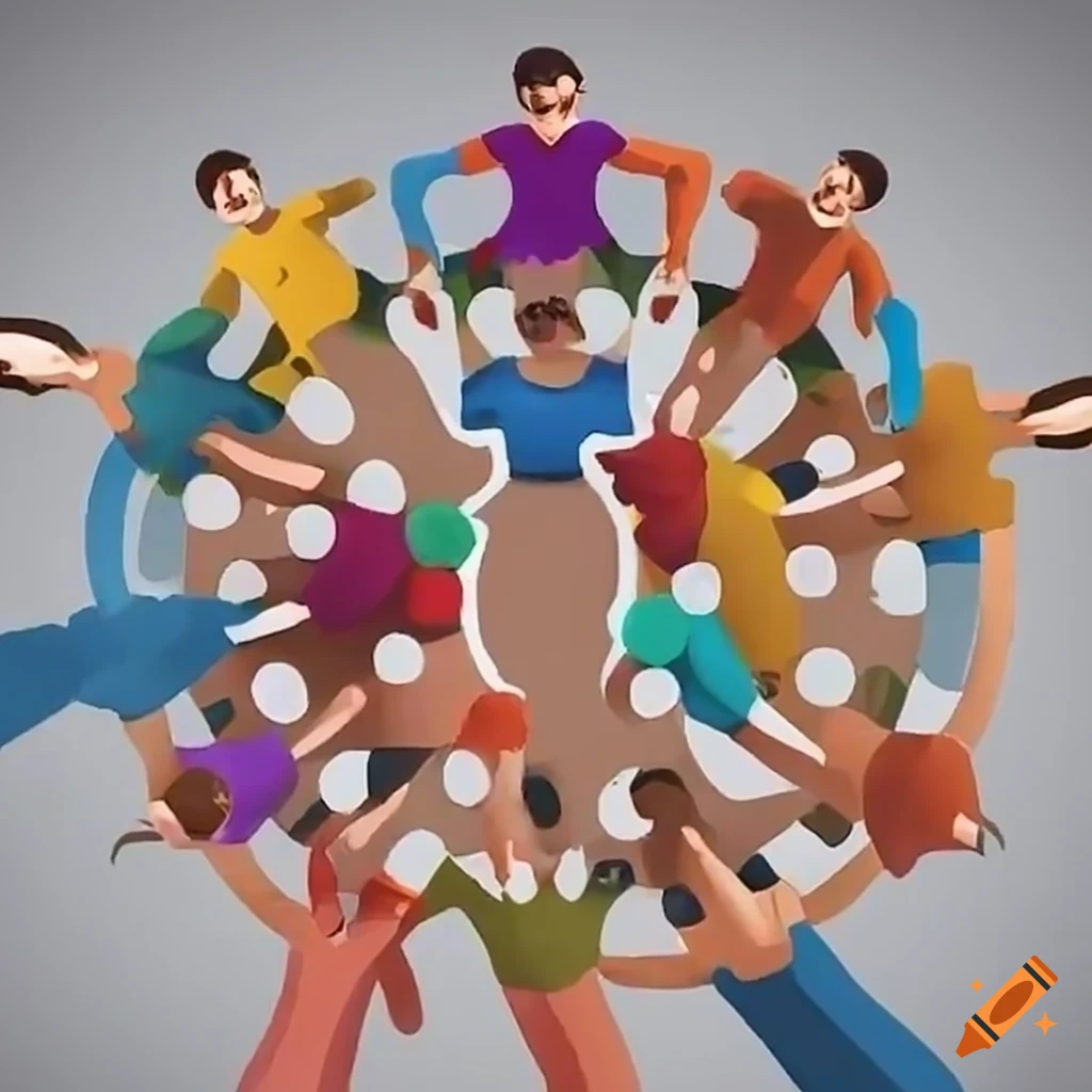 Group discussion on Craiyon