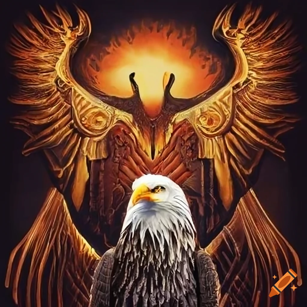 Intelligent eagle god archetype on Craiyon