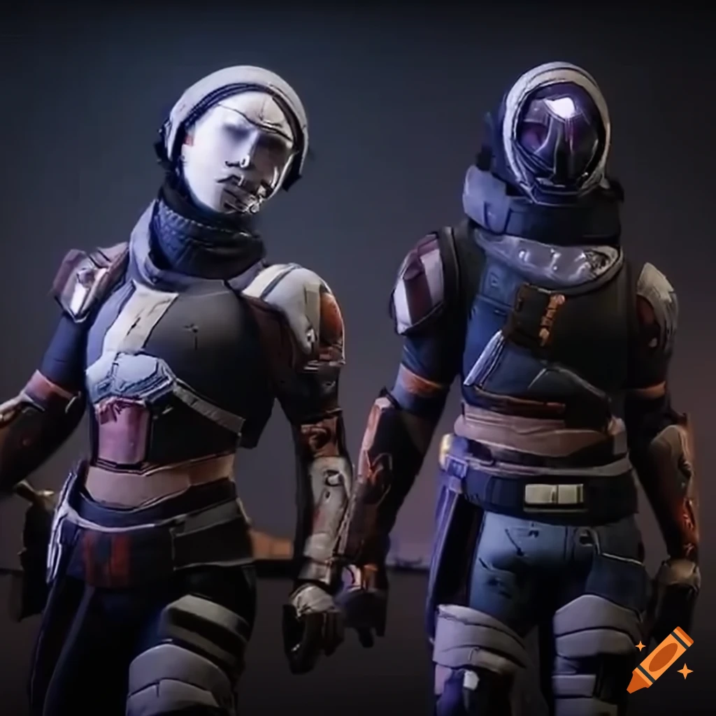 Destiny 2 guardians on Craiyon