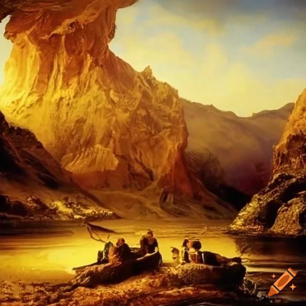 Gold rush in california on Craiyon