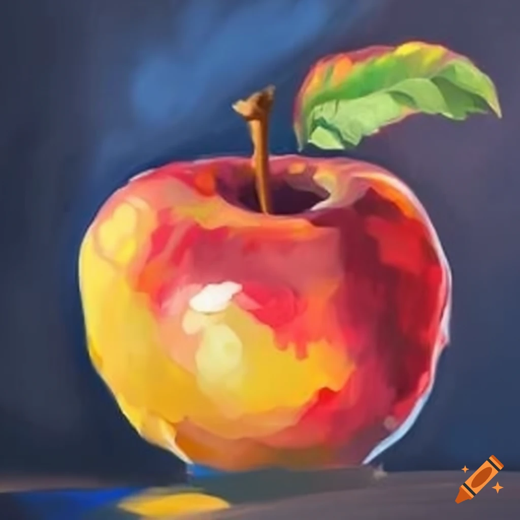 Perfect apple on Craiyon