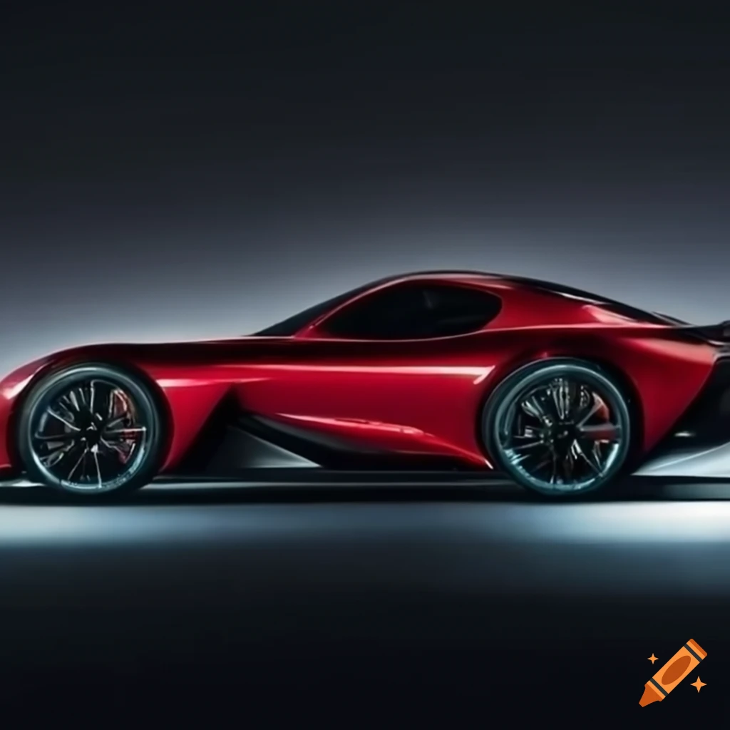 2025 mazda rx-7 sports car concept design in 4k resolution on Craiyon