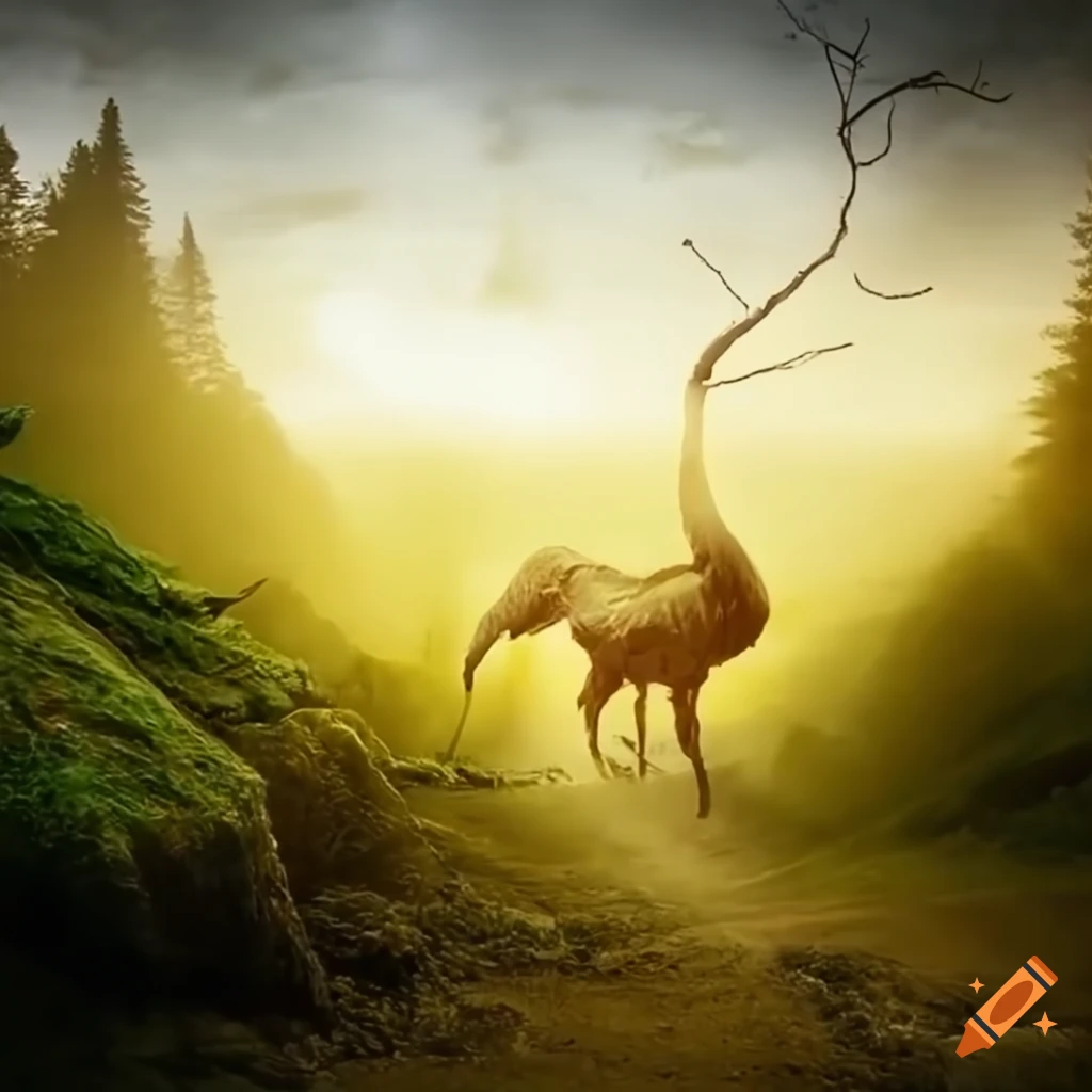 Risk management in nature on Craiyon