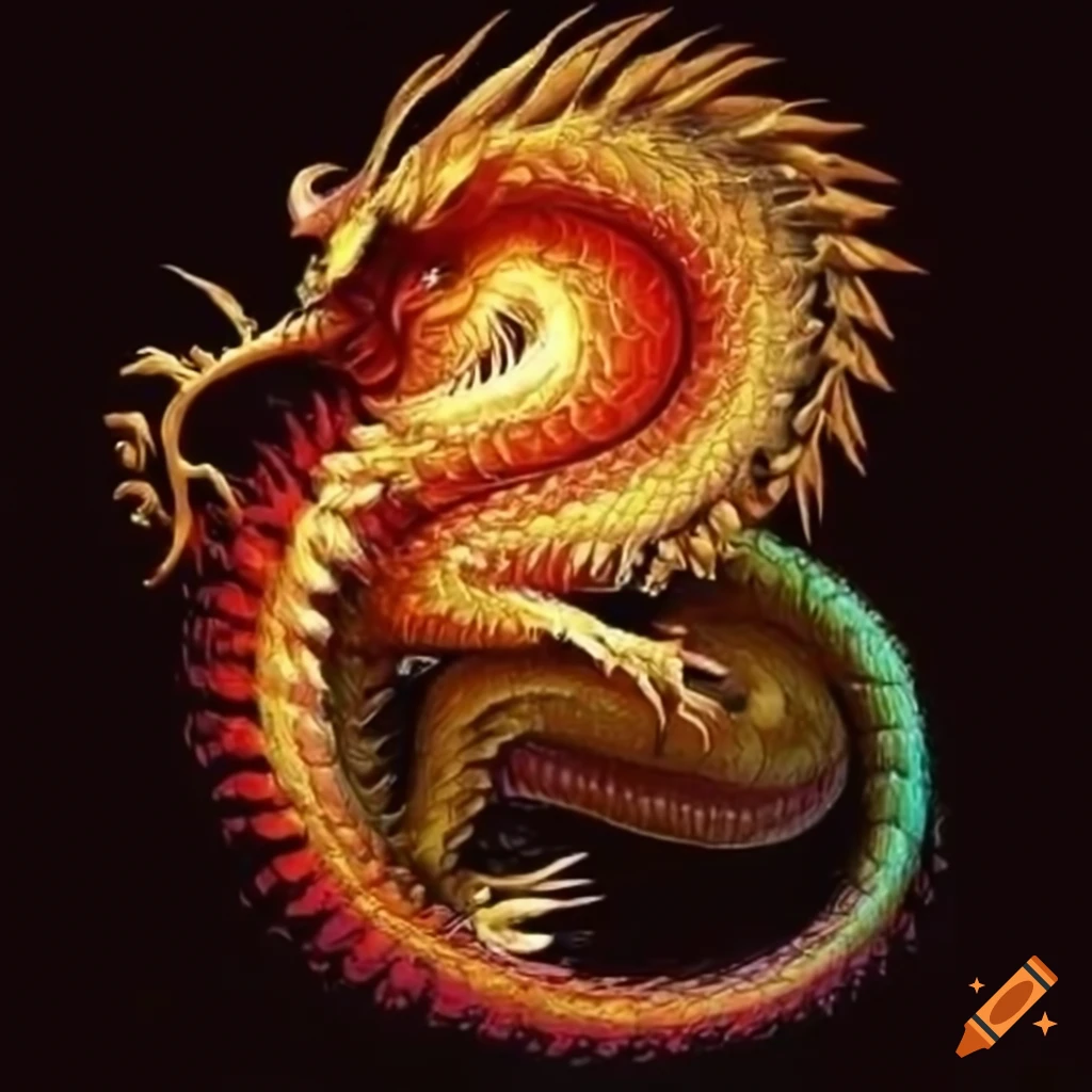 Hãy vẽ giúp tôi 1 con rồng on Craiyon