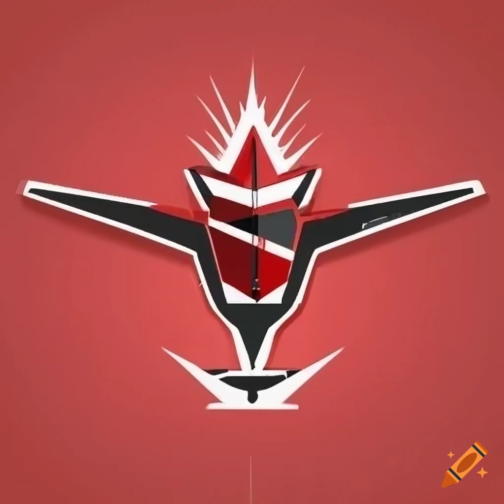 Logo for flyway helicopter company in red color on Craiyon