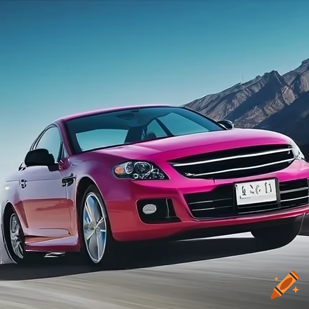 Avril lavigne driving a manual transmission car on Craiyon