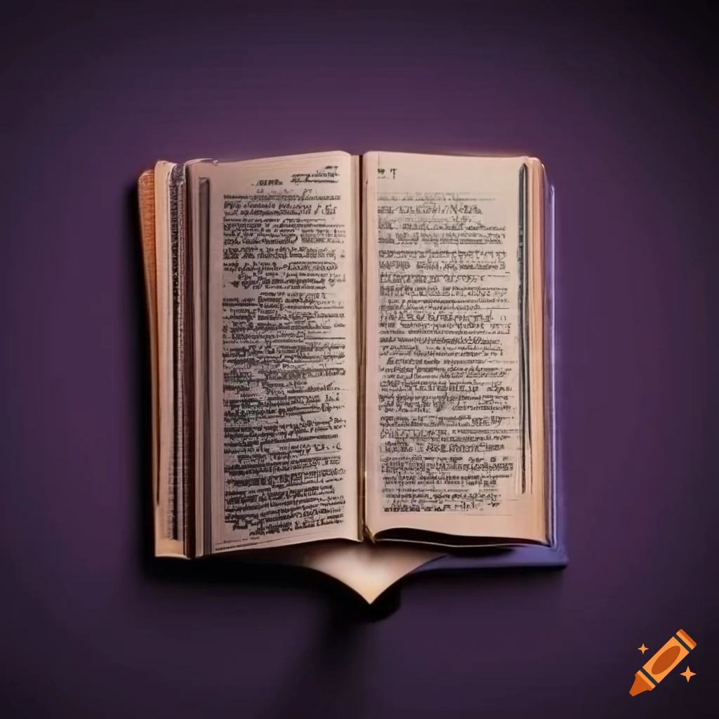 Open book with list of names, some scratched out on Craiyon