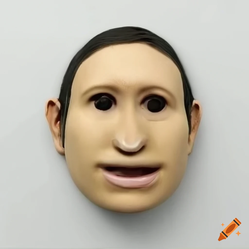 Human face with rat-like eyes and perfect teeth on Craiyon