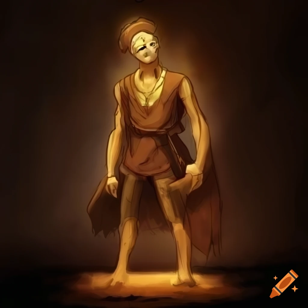 Earth bender in the style of Avatar: The Last Airbender concept art on ...