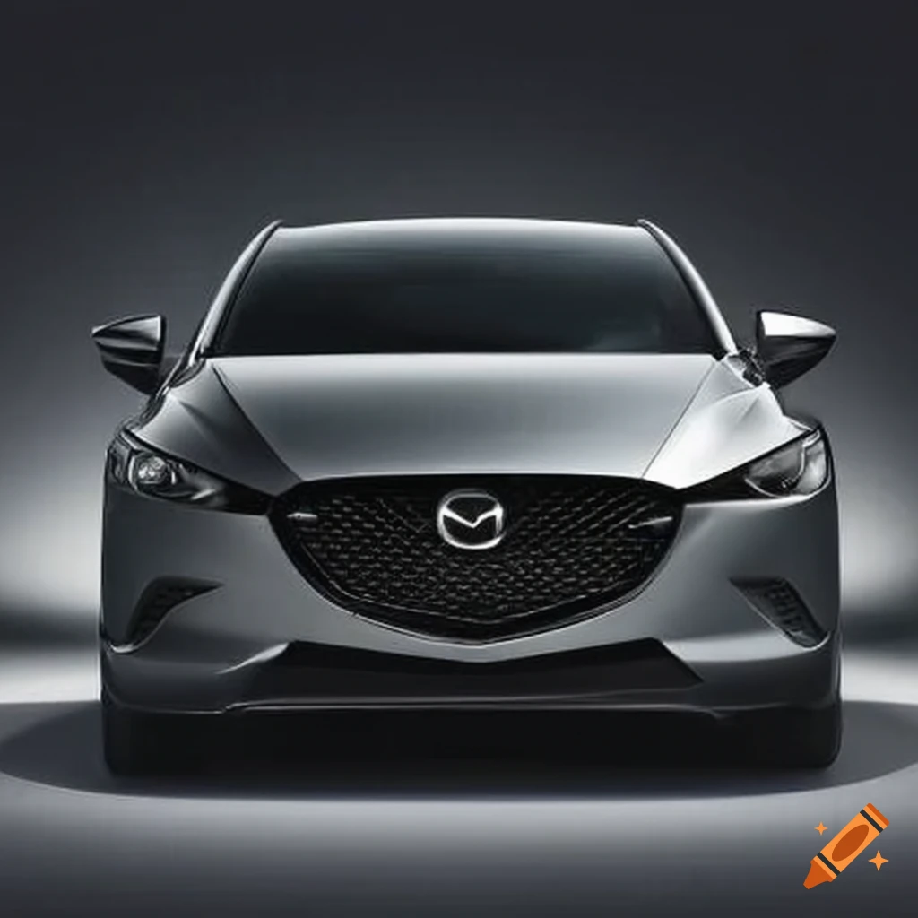 Blend of mazda 3 and ferrari design on Craiyon