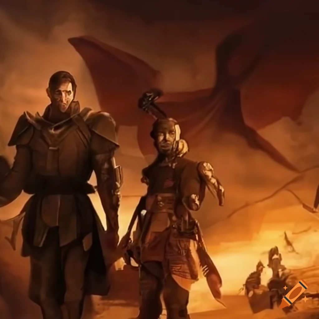 The last hero on Craiyon