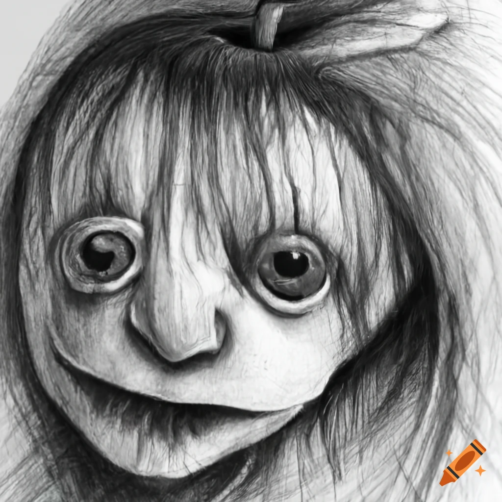 Apple hand puppet on Craiyon