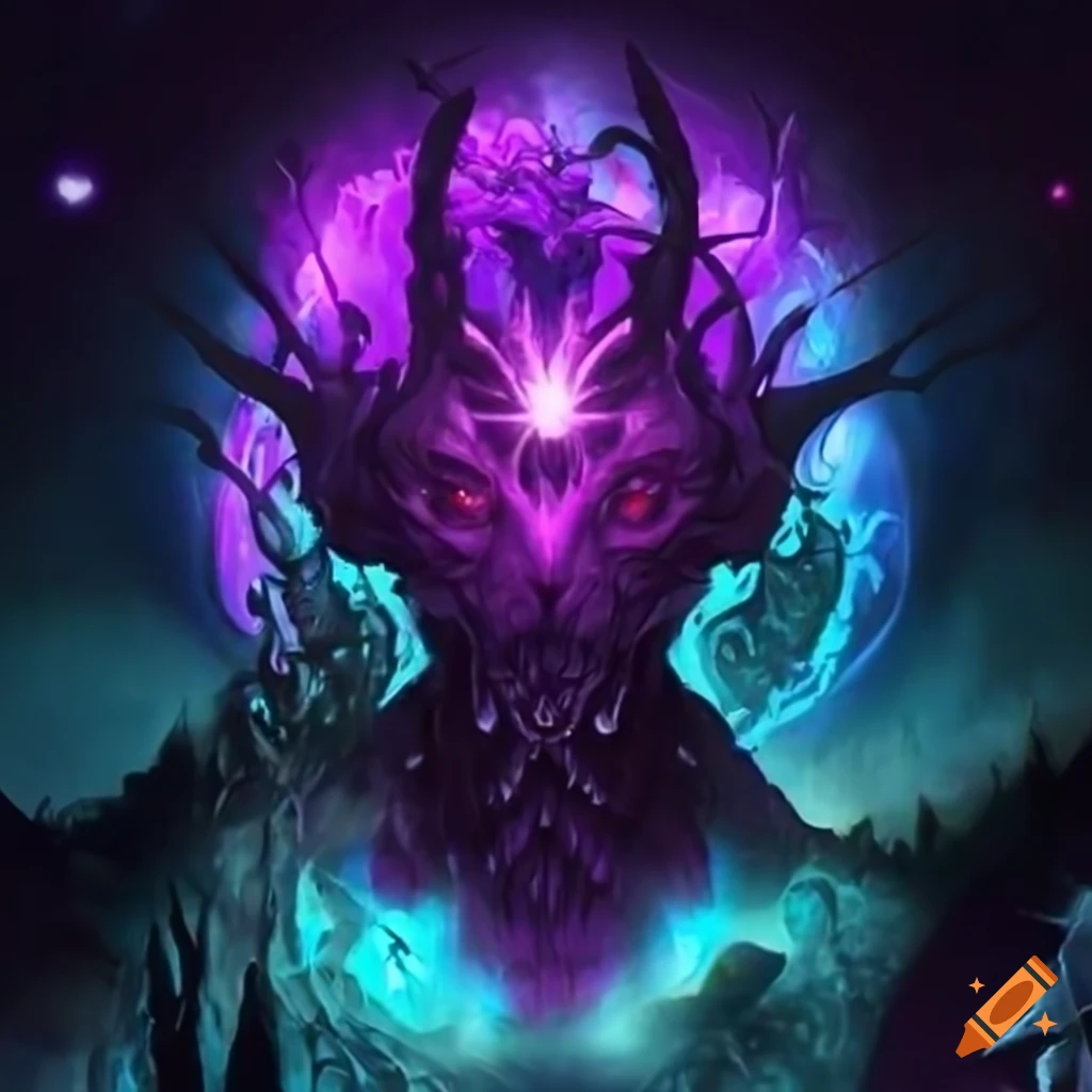 Domain Expansion - Ethereal Void of Dreaded Night on Craiyon