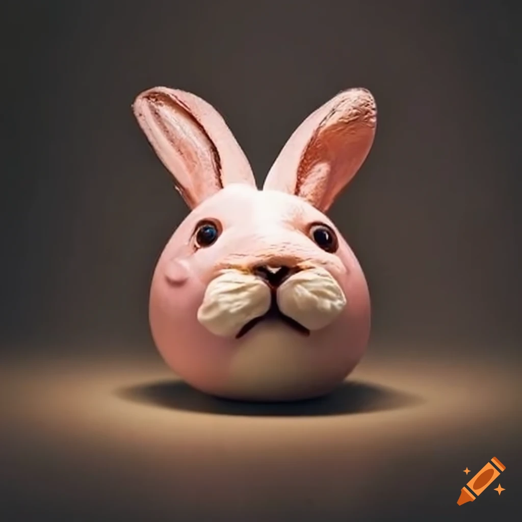 Easter egg rabbit on Craiyon