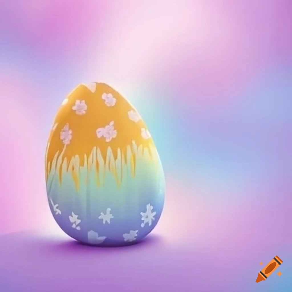 Beautiful easter card on Craiyon