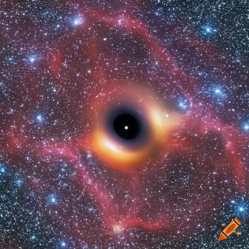 Supernova black hole on Craiyon