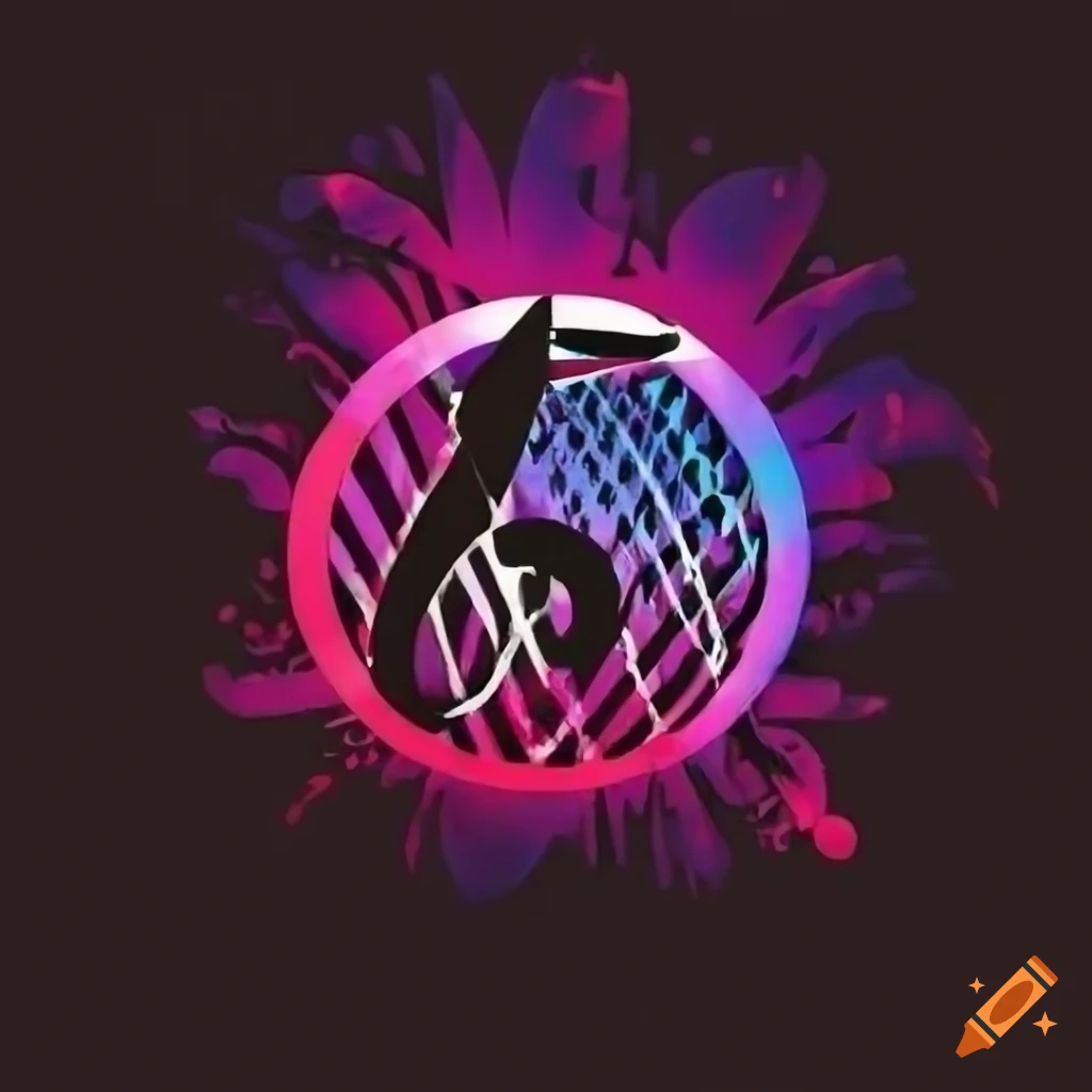 Rock music band logo on Craiyon