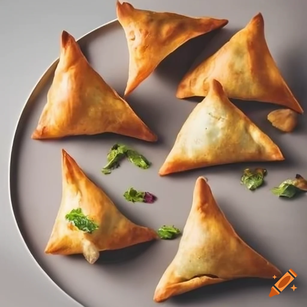 Samosas on Craiyon