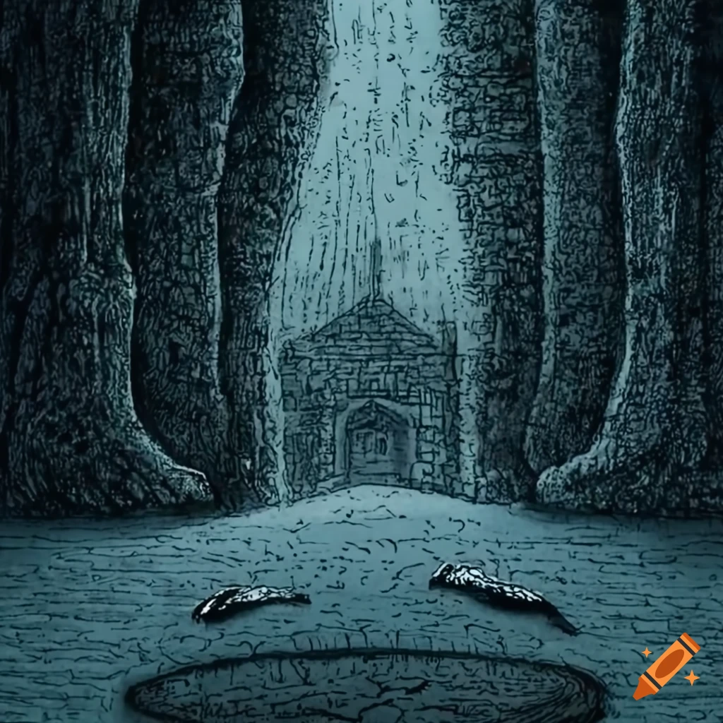 Illustration by edward gorey named uneven steven in 4k ultra high ...