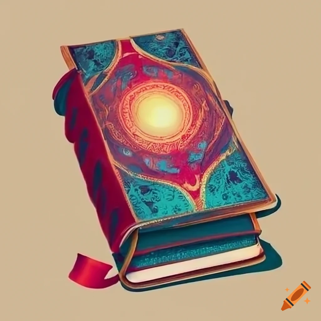 Magic book on Craiyon