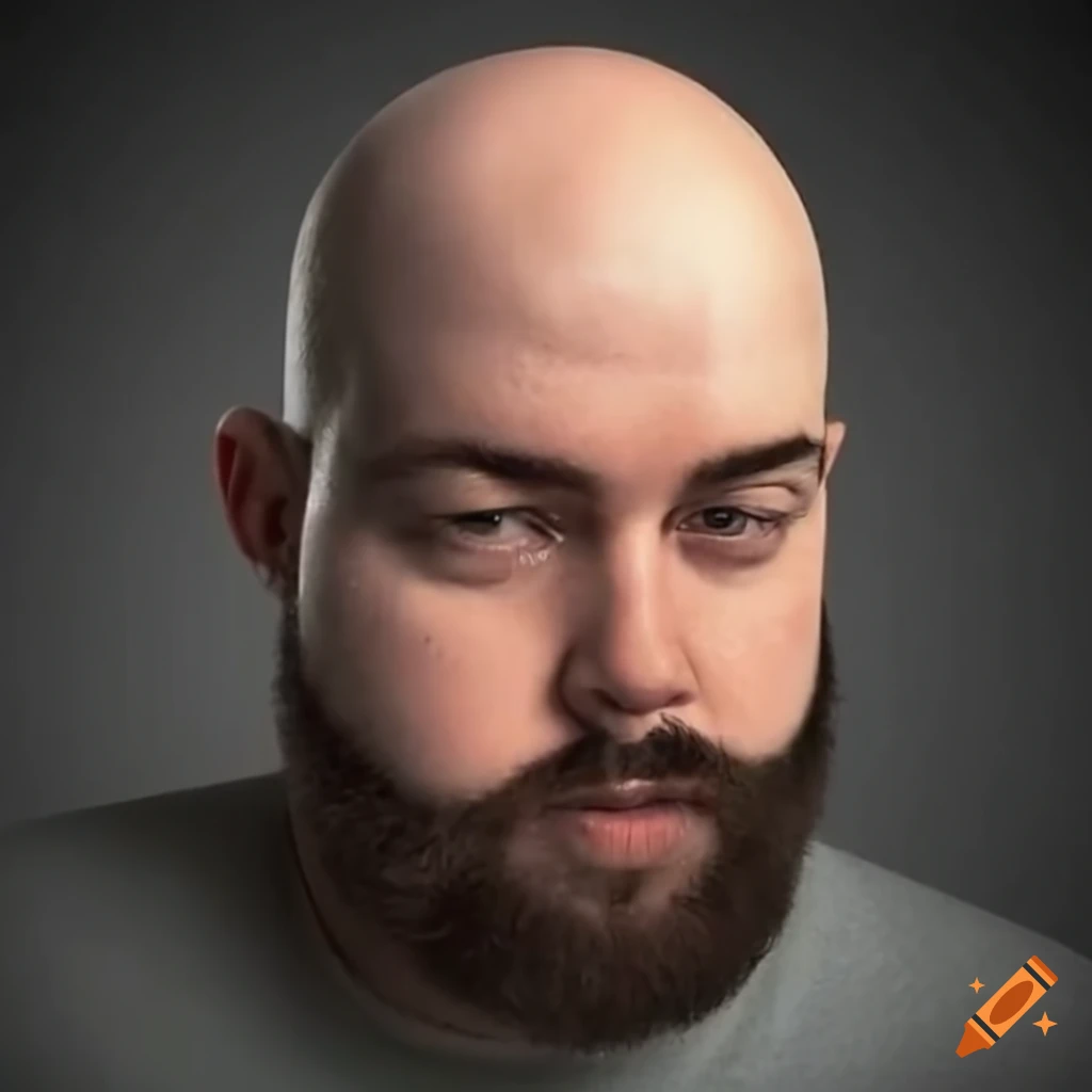 French bearded man with unique appearance on Craiyon