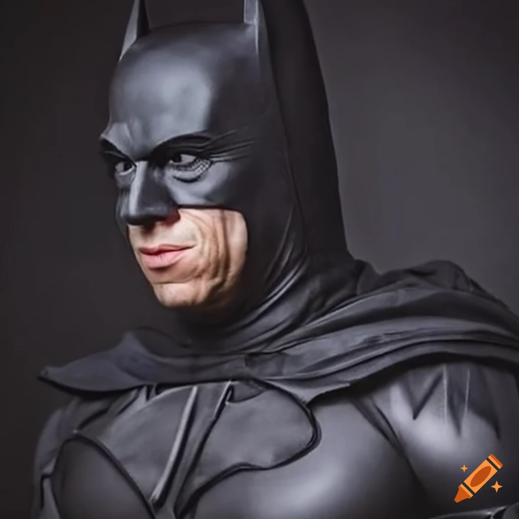 Vin diesel cosplaying as batman on Craiyon