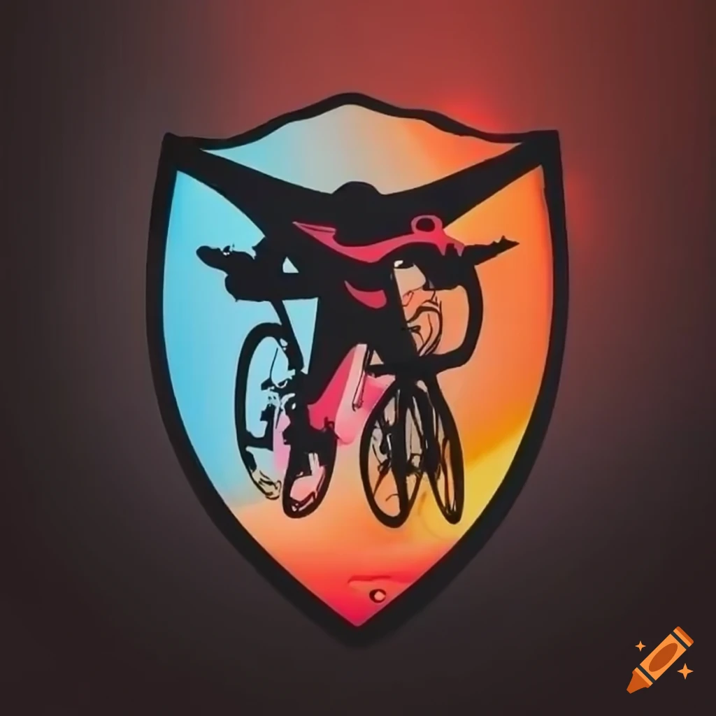 Logo for mtb title bike adventures on Craiyon