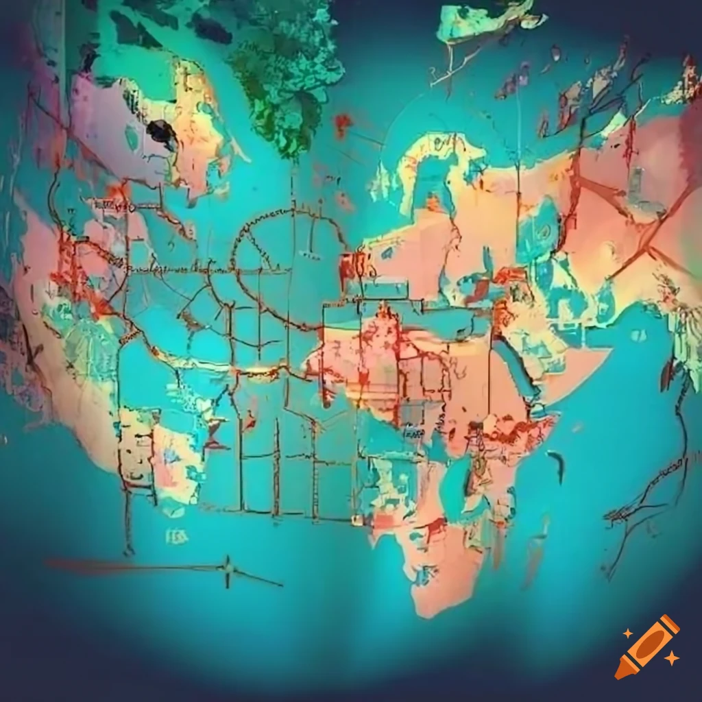 Map of learning theory locations: behaviorist bay, cognitive canyon ...