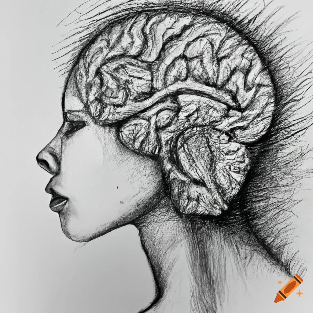 Psychological wellbeing concept on Craiyon